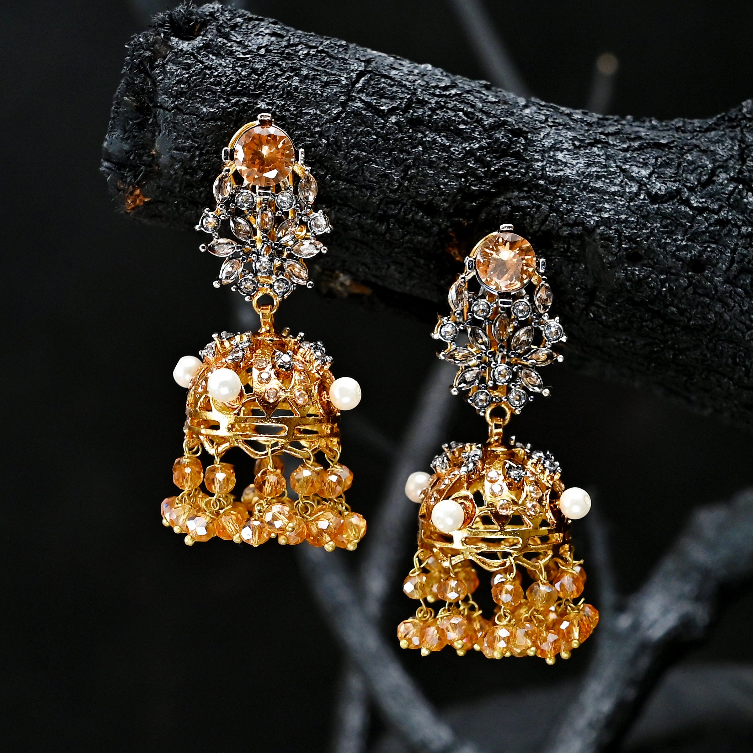 Round Radiance Jhumki - (JK-20) – Lalueur-pk