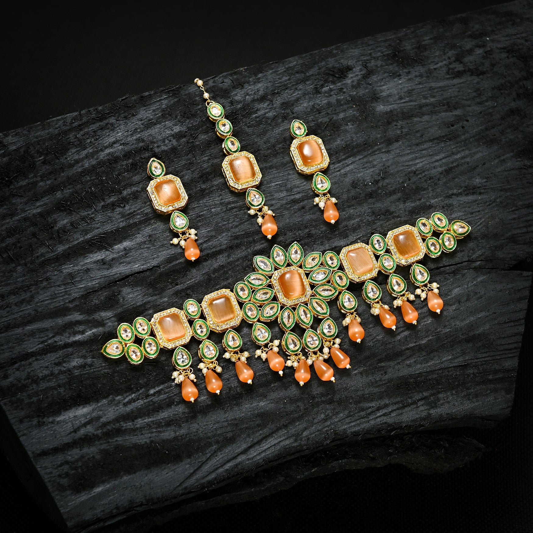 Pearl Perfection Jewellery Set- (S-20) – Lalueur-pk